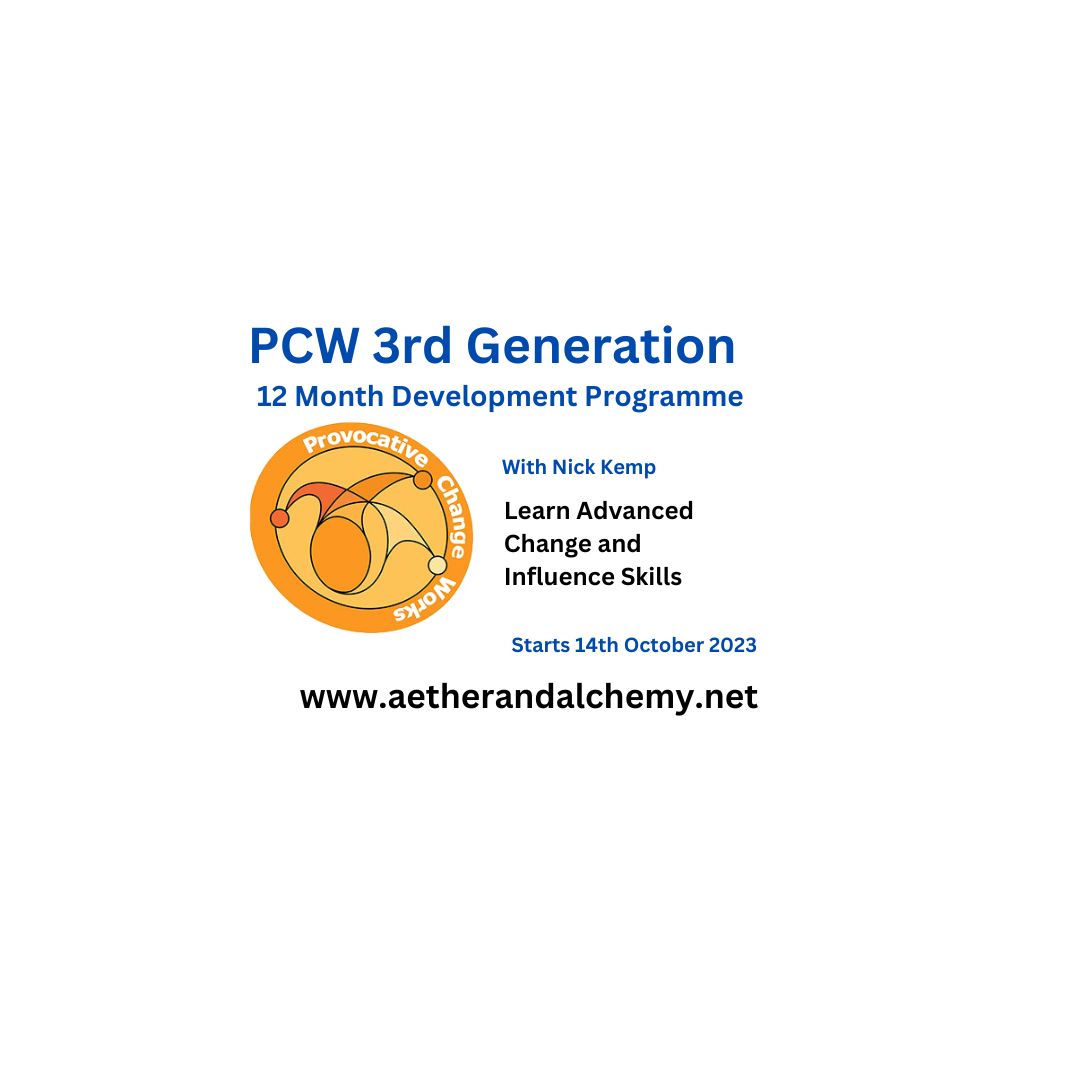 PCW (Provocative Change Works) 3rd Generation 12 month Development ...